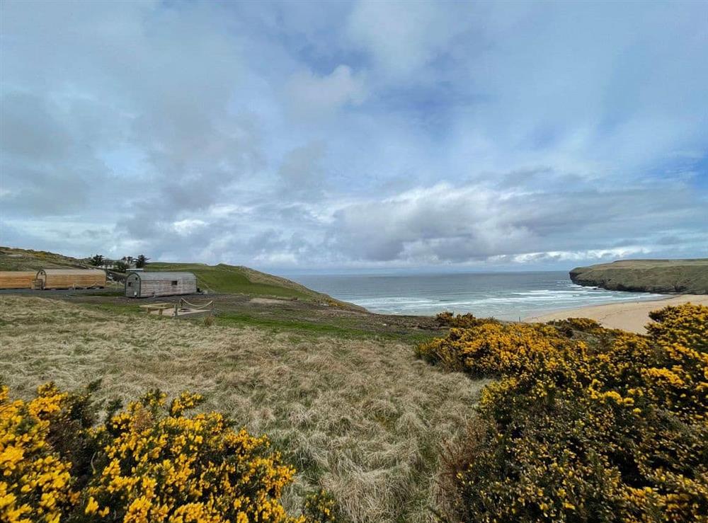 Selkie Pod in Strathy Bay, near Thurso, Caithness sleeps 3