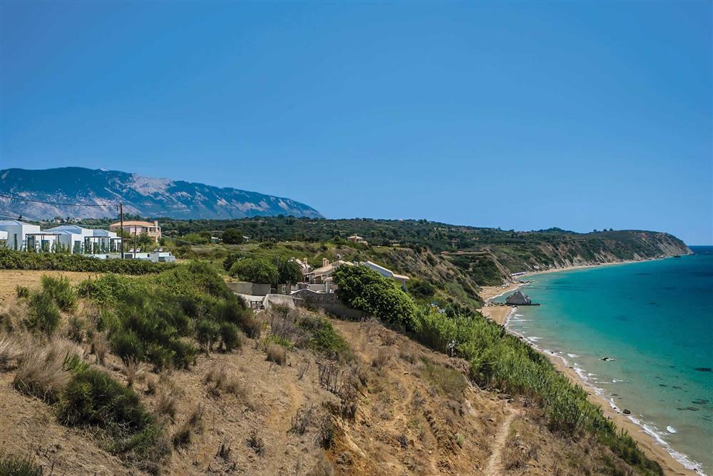 Villa Avithos Beach view in Svoronata, Kefalonia sleeps 4
